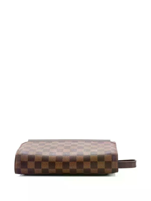 LOUIS VUITTON Pochette Saint Louis Damier Clutch Bag