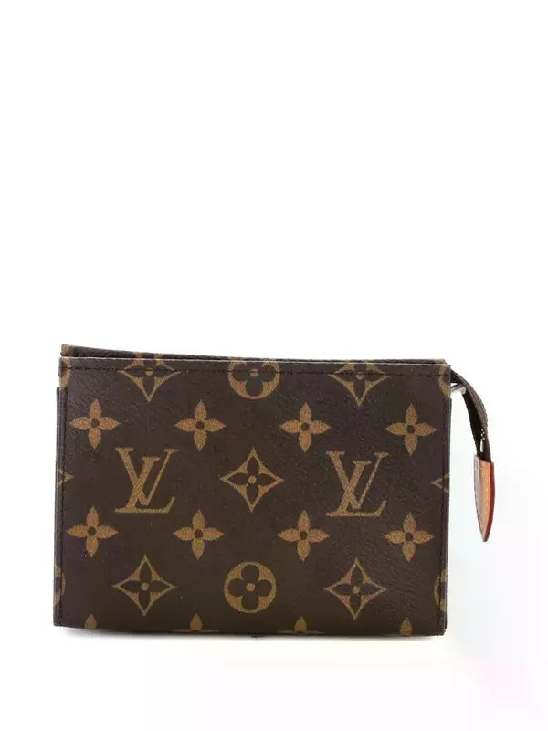 LOUIS VUITTON Toiletry 15 Pouch Monogram Canvas - Brown