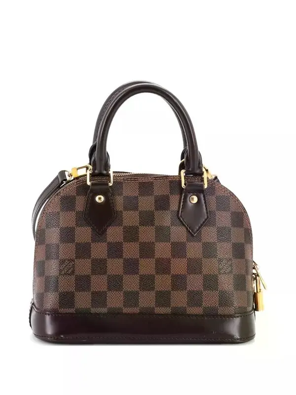 LOUIS VUITTON Alma Handbag Damier Bb - Brown