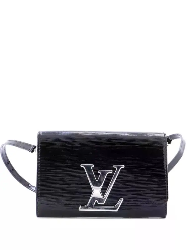 LOUIS VUITTON Louise Shoulder Bag Electric Epi Leather Pm - Black