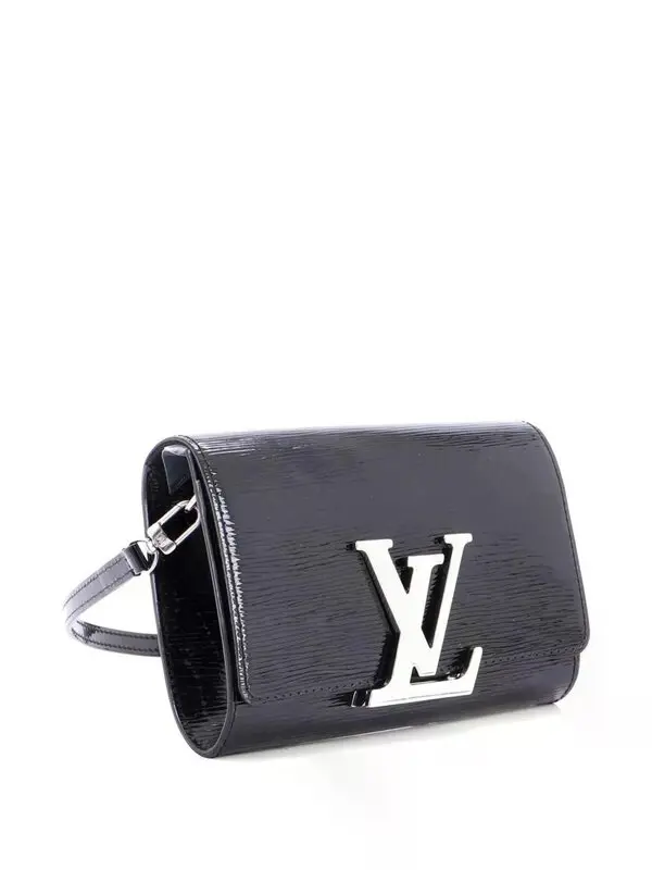 LOUIS VUITTON Louise Shoulder Bag Electric Epi Leather Pm - Black