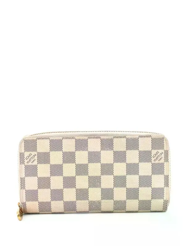 LOUIS VUITTON Zippy Wallet Damier Small Wallets - Neutrals