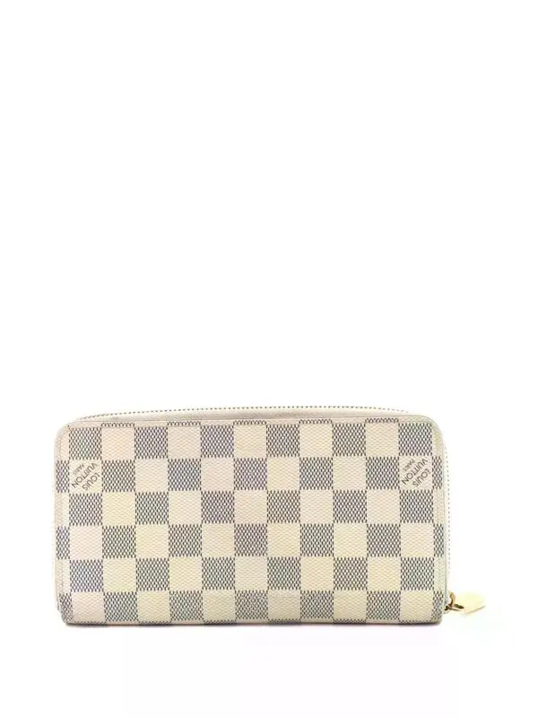 LOUIS VUITTON Zippy Wallet Damier Small Wallets