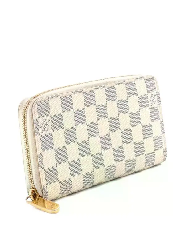 LOUIS VUITTON Zippy Wallet Damier Small Wallets