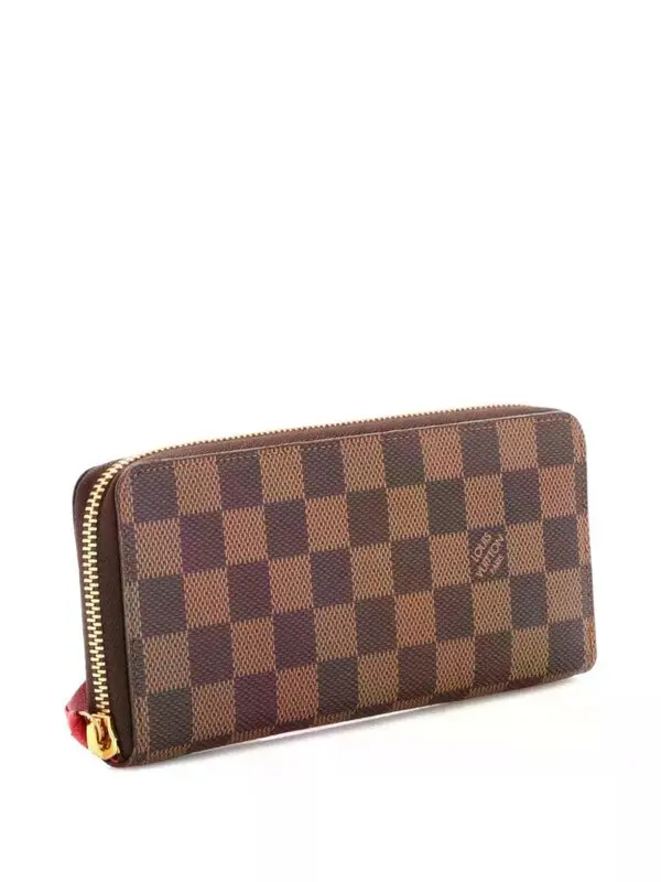 LOUIS VUITTON Clemence Wallet Damier Small Wallets - Brown