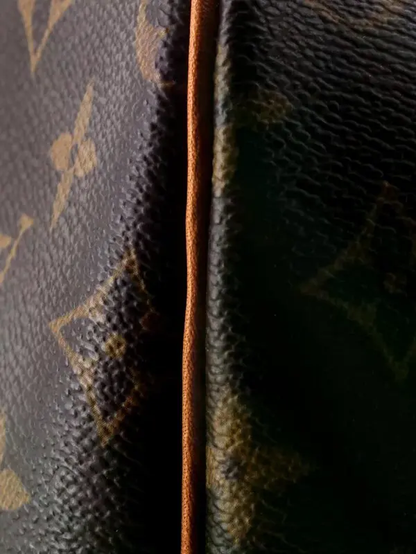 LOUIS VUITTON Deauville Monogram Canvas Handbag - Brown