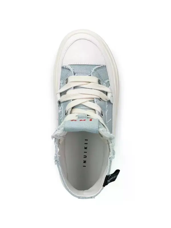 Inuikii Distressed Heart Sneakers
