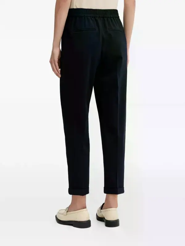BENETTON Pleated Roll-up Trousers