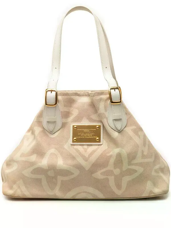 LOUIS VUITTON 2008 Monogram Tahitienne Cabas Pm Tote Bag - Neutrals