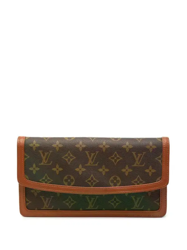 LOUIS VUITTON 1991 Monogram Pochette Dame Pm Clutch