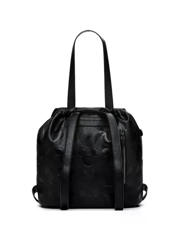 Desigual Embossed Backpack - Black