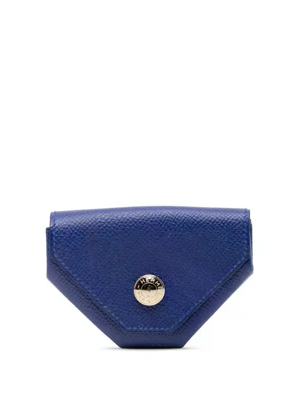 Hermès Epsom Le 24 Coin Pouch - Blue