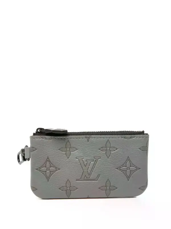 LOUIS VUITTON 2021-2026 Monogram Shadow Coin Pouch - Grey