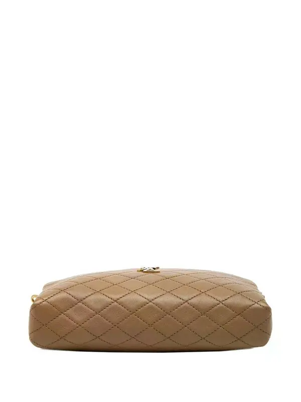 Saint Laurent 2023 Mini Gaby Crossbody Bag - Brown
