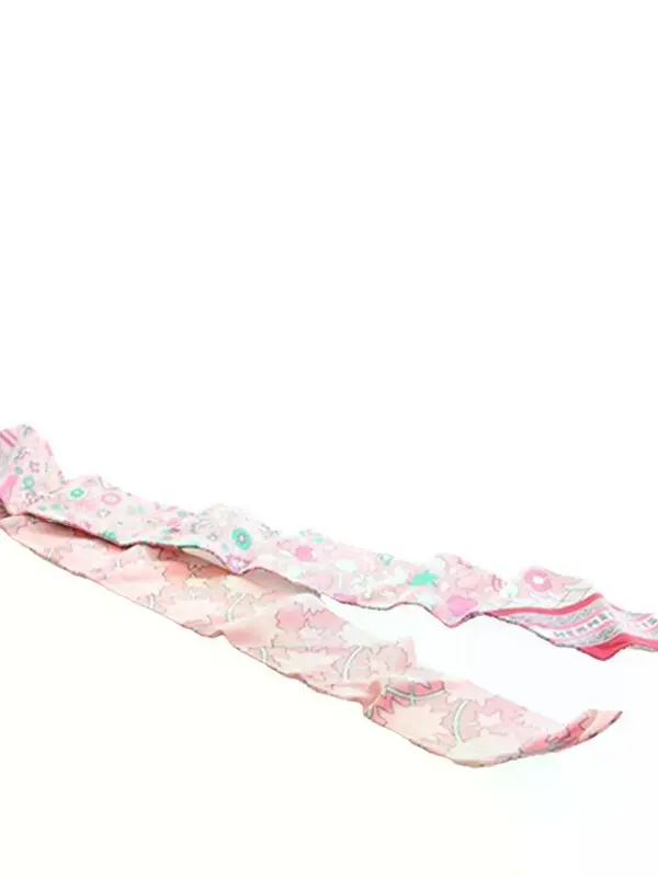 Hermès 2015-2026 Tapis Persans Silk Twilly Scarf Scarves - Pink