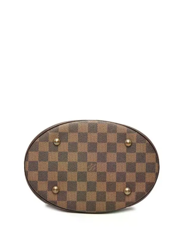 LOUIS VUITTON 1998 Damier Ebene Marais Bucket Bag