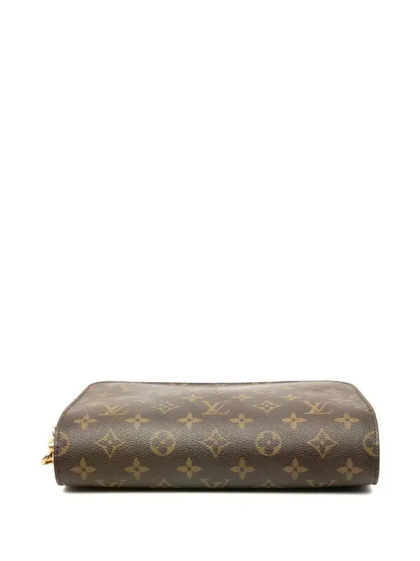 LOUIS VUITTON 2000 Monogram Orsay Clutch - Brown
