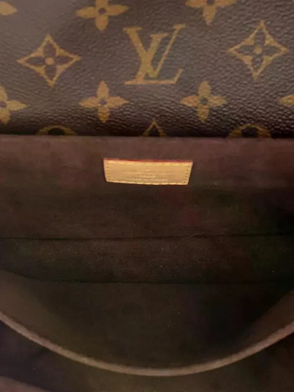 LOUIS VUITTON 2021 Monogram Pochette Metis Satchel