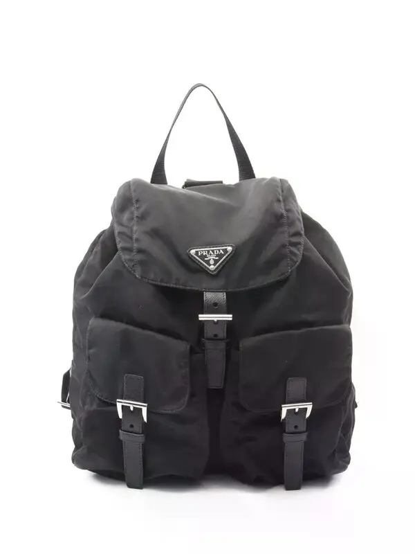 Prada 2013-2016 Tessuto Backpack - Black