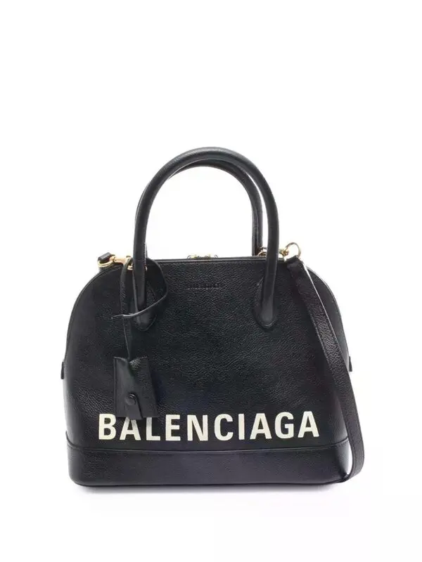 Balenciaga Ville Top Handle Satchel - Black