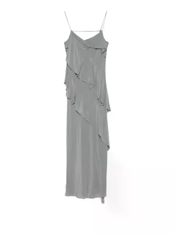 Patrizia Pepe Ruffled Maxi Dress