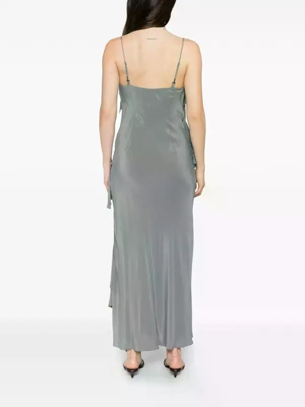 Patrizia Pepe Ruffled Maxi Dress