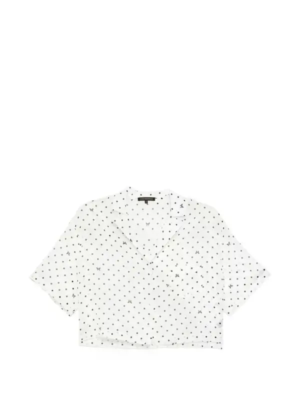 Kiki De Montparnasse Point Shirt - Neutrals
