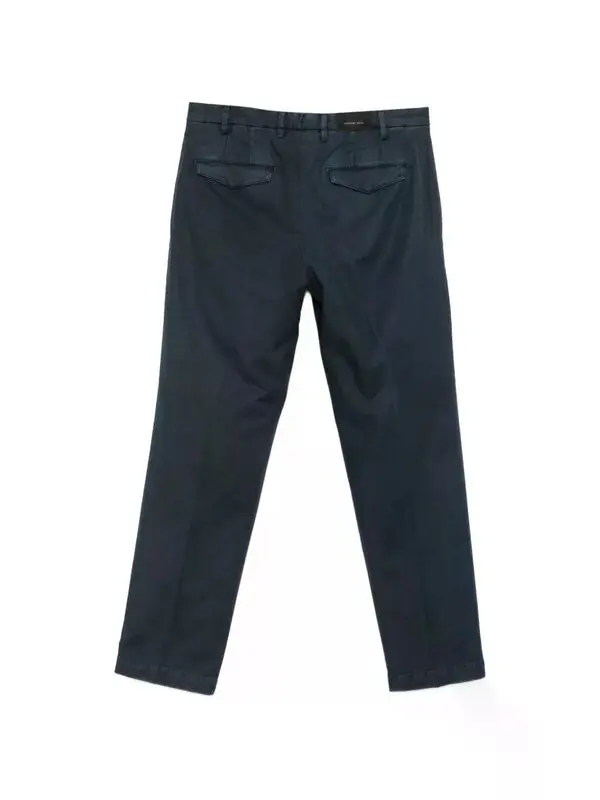 MICHAEL COAL Belt-loop Trousers - Blue