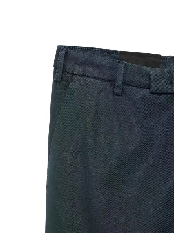 MICHAEL COAL Belt-loop Trousers - Blue