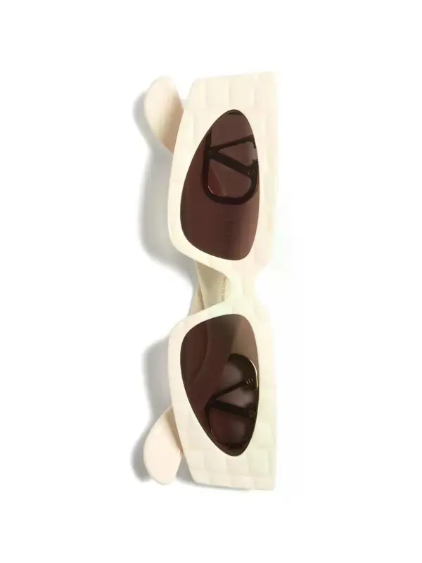 Valentino Garavani Rectangular Acetate Sunglasses