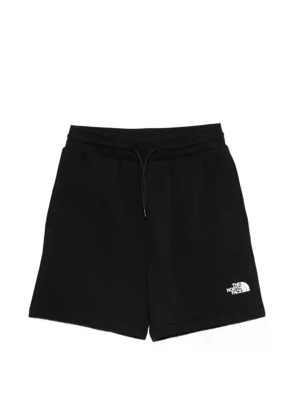 The North Face Logo-print Drawstring Shorts - Black