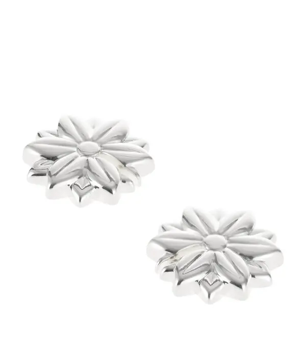 Christofle Set Of 2 -plated Placecard Holders - Silver