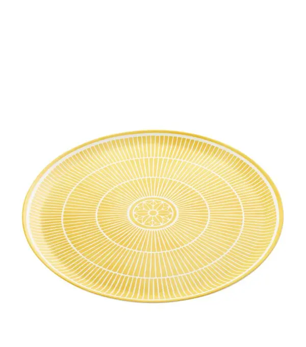 Christofle Porcelain Malmaison Riviera Pie Dish