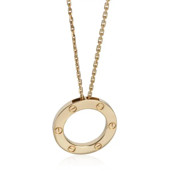 Cartier Yellow Gold Love Necklace - Yellow_gold