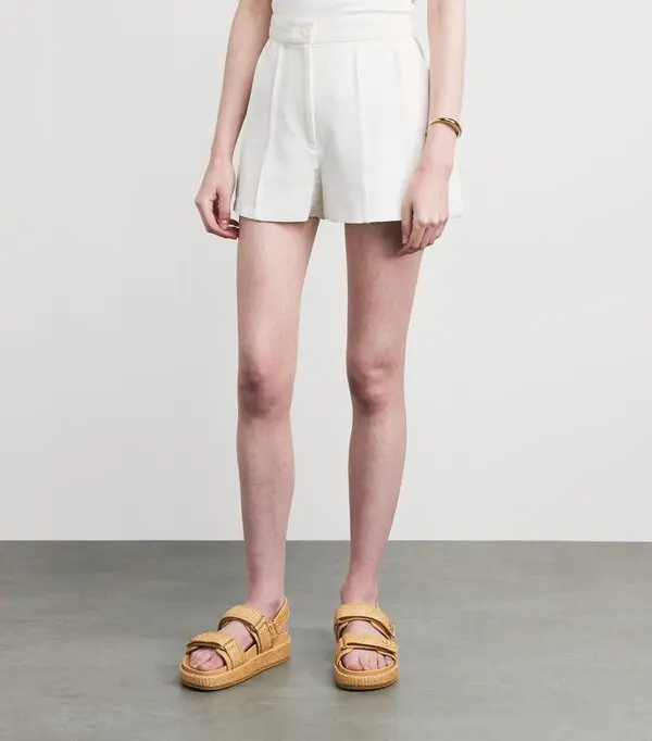 Claudie Pierlot Topstitch Tailored Shorts