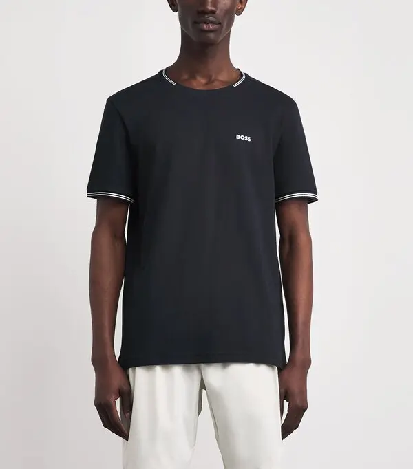 BOSS Stretch-cotton Logo T-shirt