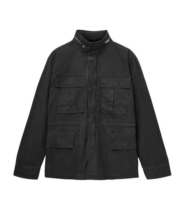 ALLSAINTS Organic Cotton Valen Jacket - Black