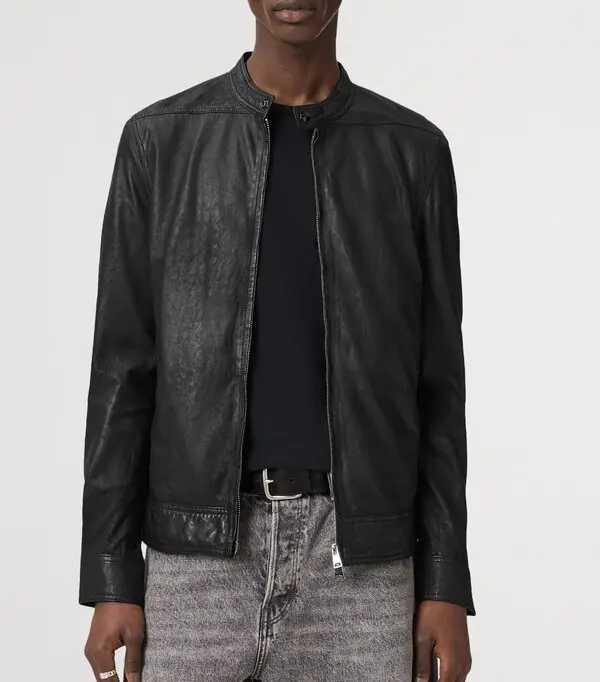 ALLSAINTS Colt Leather Jacket - Black