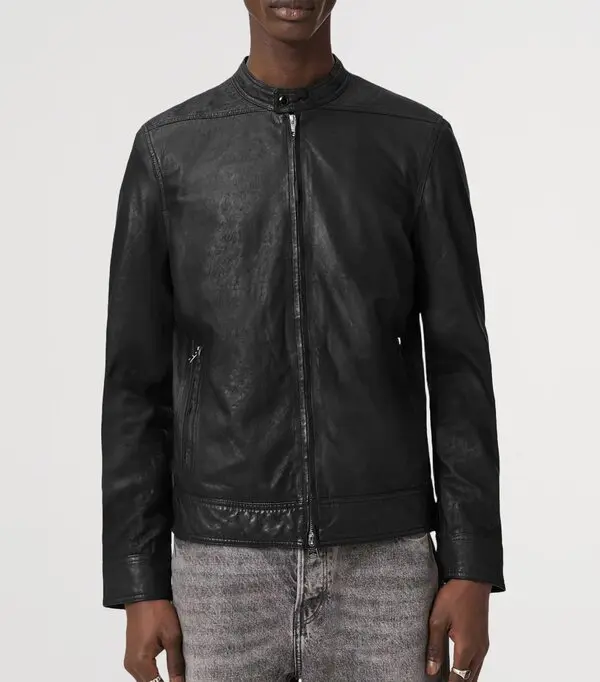 ALLSAINTS Colt Leather Jacket - Black