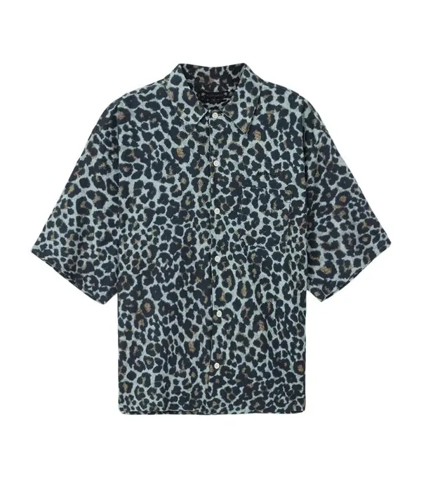ALLSAINTS Organic Cotton-linen Silesia Shirt