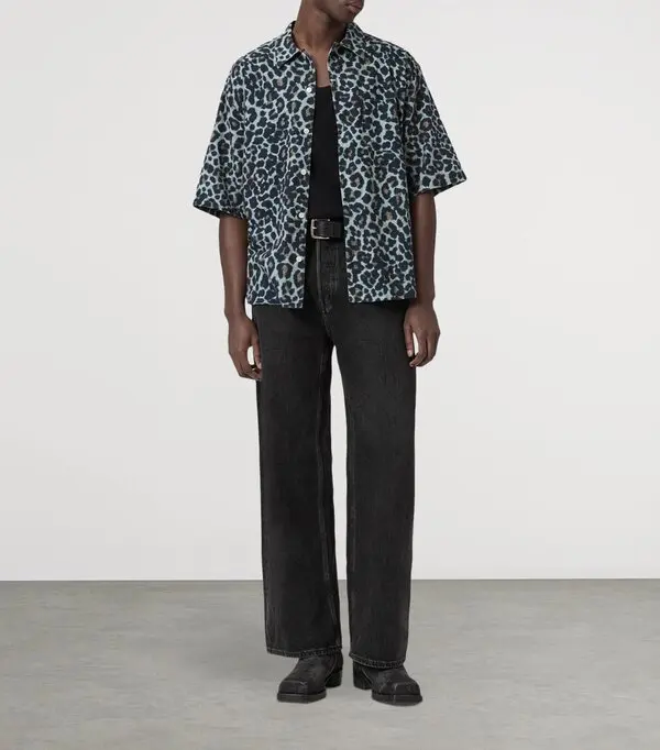 ALLSAINTS Organic Cotton-linen Silesia Shirt