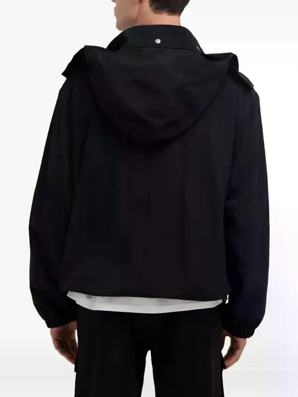 Roberto Cavalli Hooded Drawstring Jacket