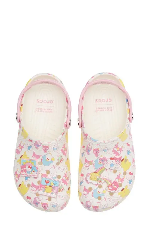 CROCS Gender Inclusive Hello Kitty & Friends Classic Clogs - Pink Multi
