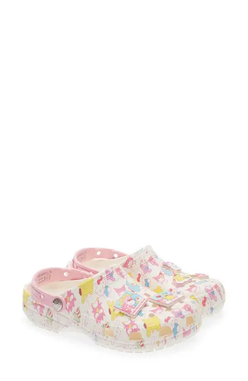 CROCS Gender Inclusive Hello Kitty & Friends Classic Clogs - Pink Multi