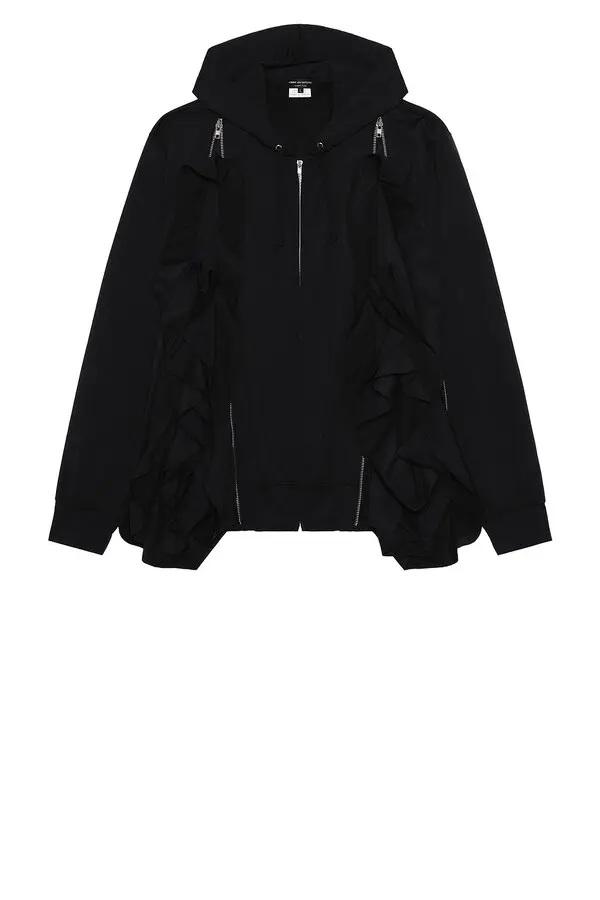 Comme Des Garçons Double Zipper Hoodie