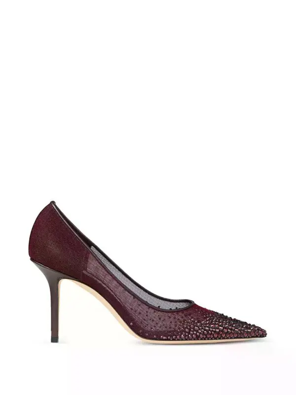 JIMMY CHOO Embellished Pumps - Red