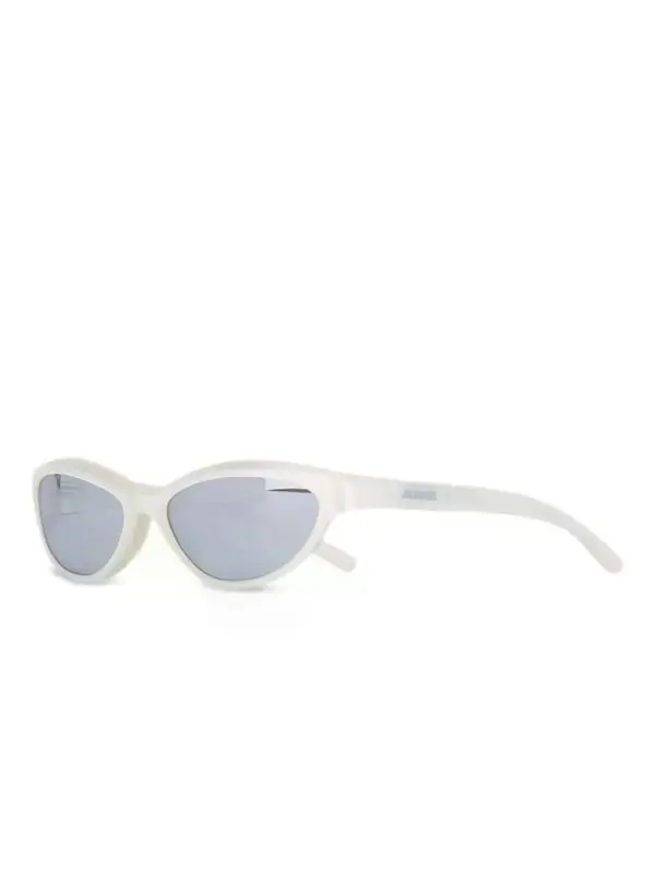 Jacquemus Curvo Cat-eye Sunglasses - Neutrals