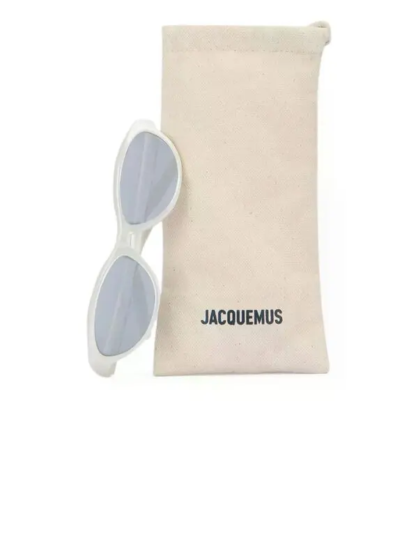 Jacquemus Curvo Cat-eye Sunglasses - Neutrals