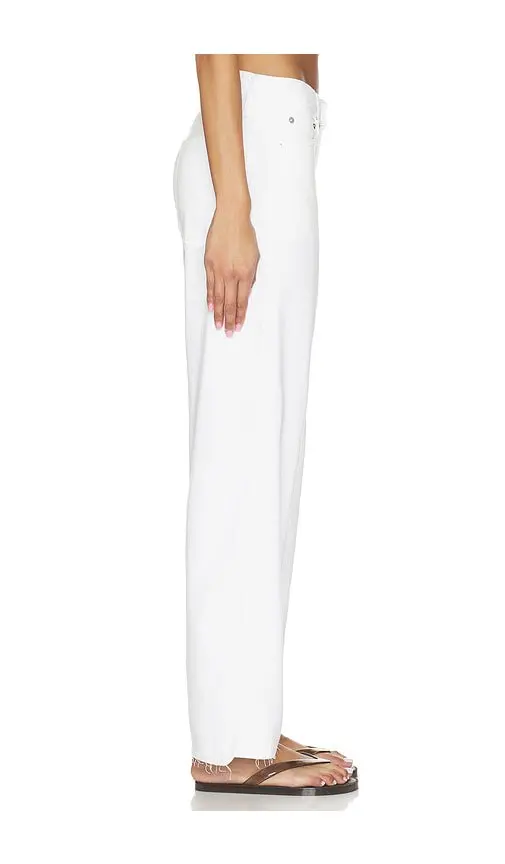 Rag & Bone Featherweight Cam Low-rise Full Straight Jeans