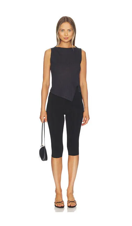 CULTNAKED Nila Ribbed Jersey Top